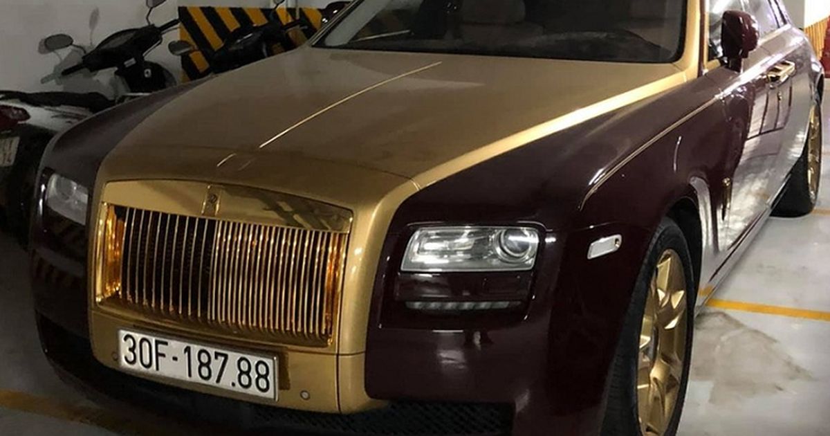Rolls-Royce Ghost của ông Trịnh Văn Quyết được rao bán giá khởi điểm 10 ...
